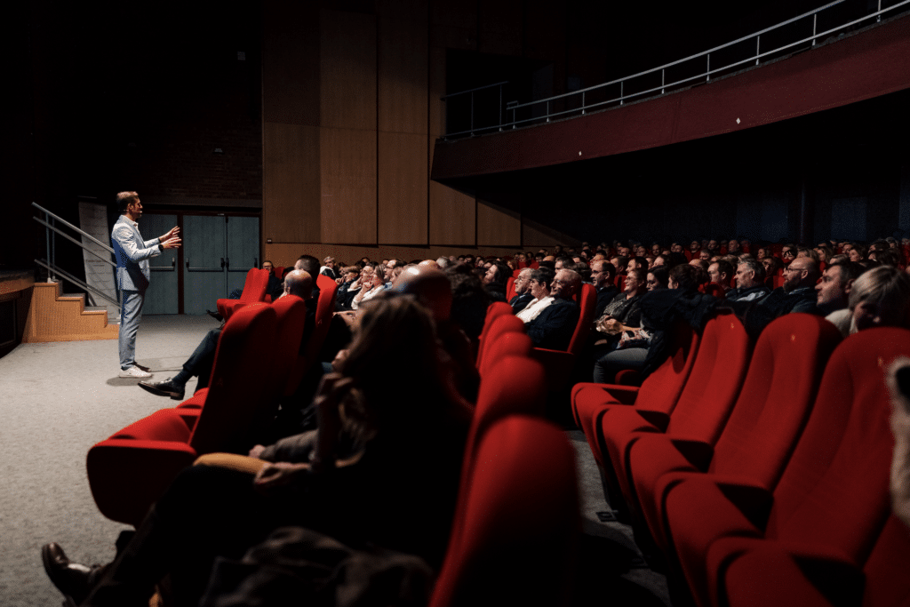 L'impact d'un conférencier sur les entrepreneurs